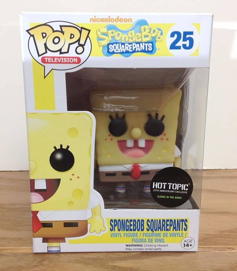 Figurine Pop! Bob L’Eponge Spongebob Vinyl 10 cm | Logo Store